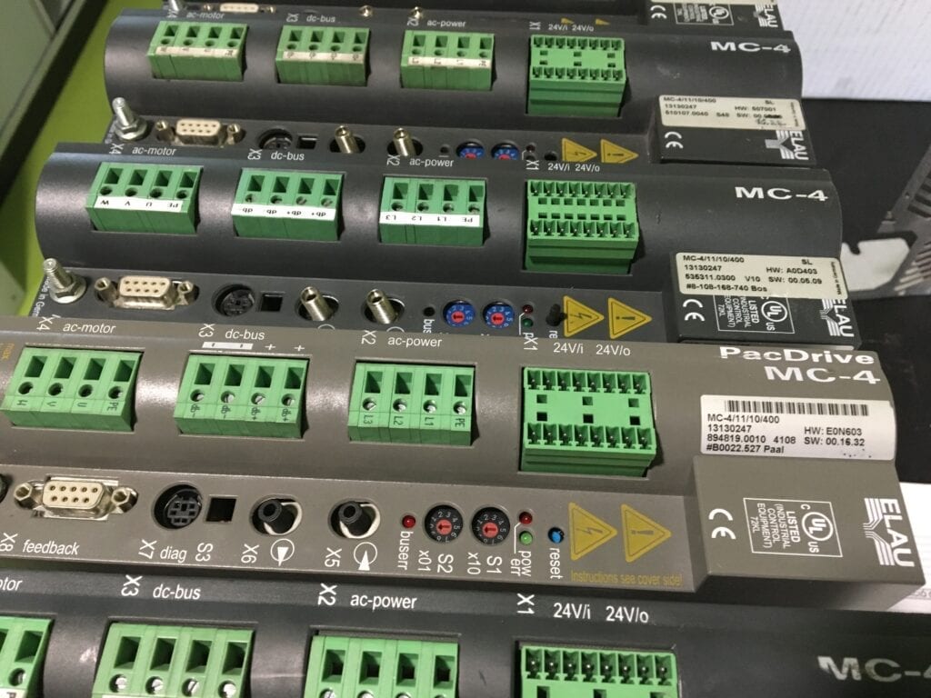 ROTURA DE LA RESISTENCIA DE POTENCIA PACDRIVE ELAU MC-4